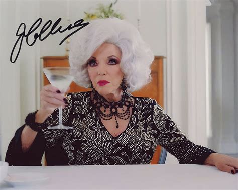 American Horror Story Bubbles Signed 8x10 Photo Shop Joan Collins