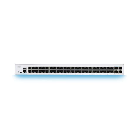 Switch Cisco Cbs250 48t 4g Br Smart 48 Portas Ge 4x1g Sfp