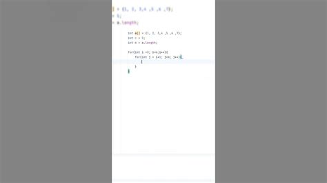 Sum Of Pair From Array Input Javacoding Coding Javaprogramming