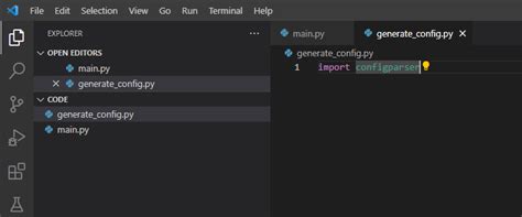 Configuration Files In Python