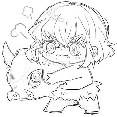 A Drawing Of A Girl Holding A Fish In Her Hand And Looking At The Camera