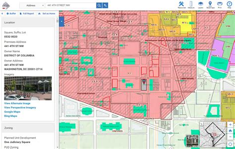 Zoning Washington Dcs Future Blue Raster Gis Consulting Mapping
