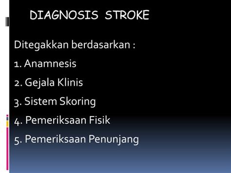 Asuhan Keperawatan pada pasien Stroke | PPTX