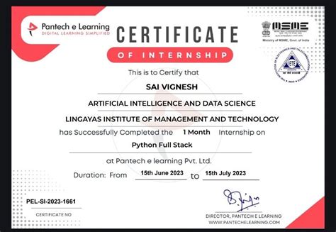 Technicalskills Internship Virtual Sai Vignesh