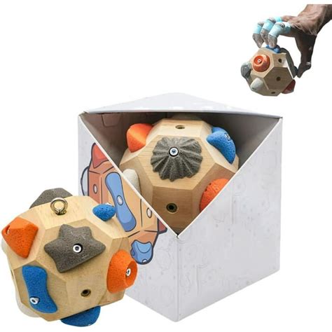 Handcrafted Boulder Block Build Strength And Precision Boulder Balls 3d Climbing Ball Rock