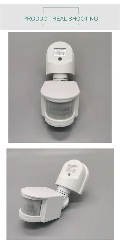 Outdoo Human Body Infrared Motion Sensing Switch Waterproof Flood Light Wall Mount PIR Motion