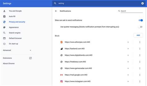 how to turn off website push notifications in chrome techstacker