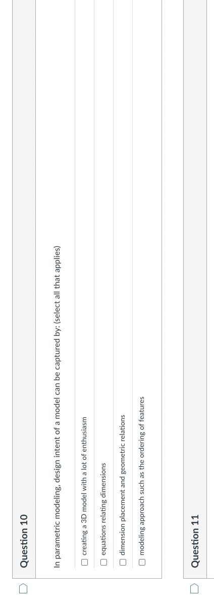Solved N Parametric Modeling Design Intent Of A Model Can Chegg