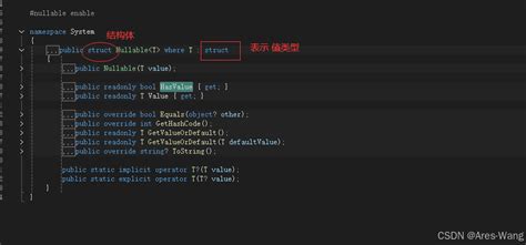 Net C Nullable＜t＞ Nullable、null、 Csdn博客