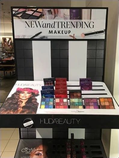 New And Trending Makeup Sephora Display Fixtures Close Up