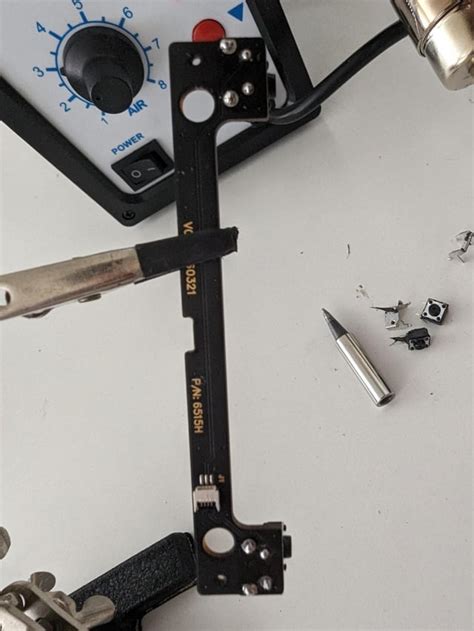 swapping shoulder l r buttons tactile switch r analoguepocket