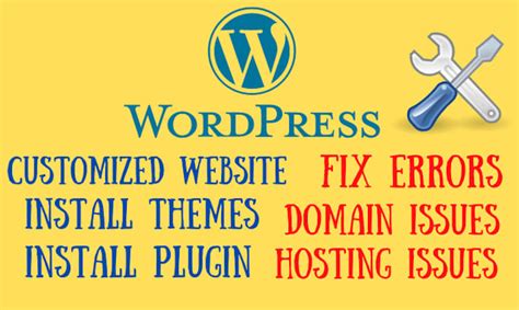 Fix Wordpress Bug Plugin Errors Issues And Customization By Balawalhassan Fiverr