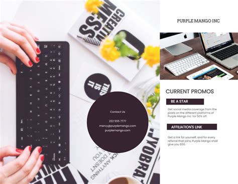 Free Startup Company Brochure Template To Edit Online