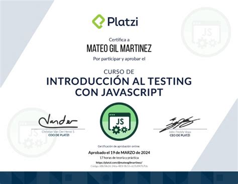 Diploma Javascript Testing Pdf