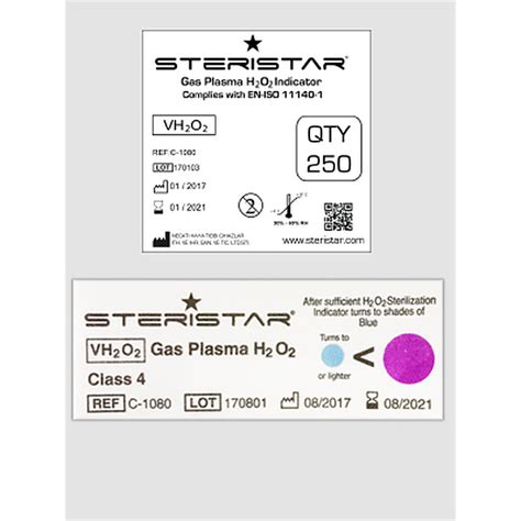 H2o2 Plasma Indicator Strips Chemical Indicator Tapes And Strips
