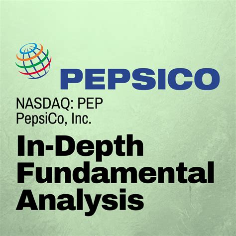 Pepsico Inc Fundamental Analysis Stock Analysis The Globetrotting