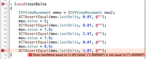 Xctest How To Compare Cgfloat In Xctestcase Stack Overflow