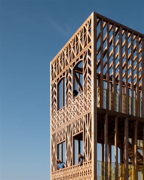 Studio Weave Builds 33 A Viewing Tower That Looks Like A House In London