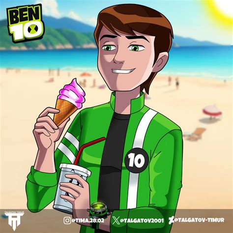 Ben 10 Summer Day By Talgatov Timur On Deviantart