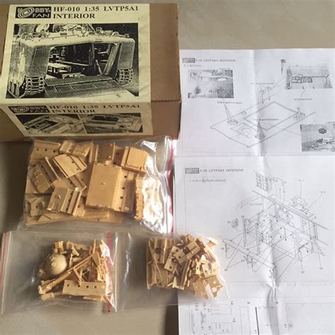 1 35 Lvtp5a1 Vietnam Afv Club With Hobby Fan Interior Set Hobbies And Toys Toys And Games On Carousell