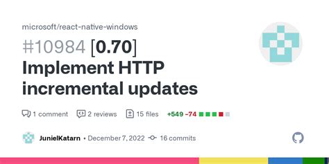 Implement Incremental Updates By JunielKatarn Pull Request Microsoft