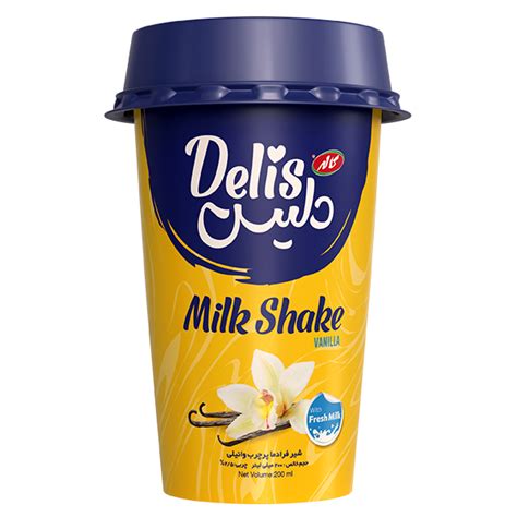میلک شیک وانیلی دلیس کاله