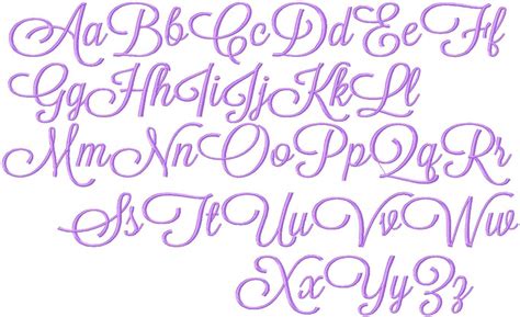 Fancy Font Alphabet Cursive Fancy Font Alphabet Cursive