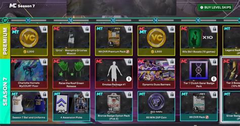 All Nba 2k26 Season 7 Rewards Nba 2kw