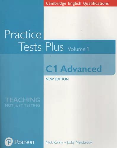 Libro Practice Tests Plus C1 Advanced Volume 1 Book No Key De Kenny