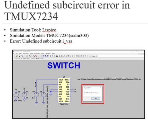TMUX Use TMUX Model In LTSpice Switches Multiplexers Forum Switches