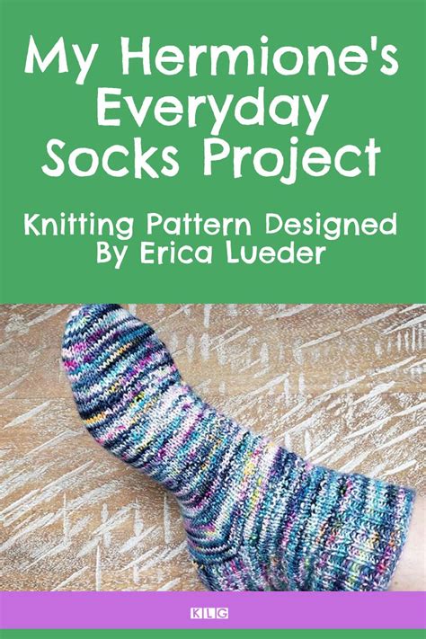Hermiones Everyday Socks Knitting Pattern