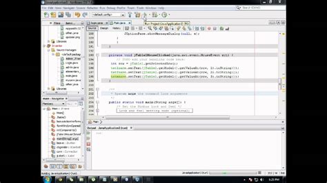 Java Tutorial Jtable To Jtextbox Jcombobox Youtube