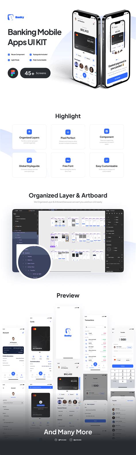 Banky Banking Mobile Apps Ui Kit On Behance