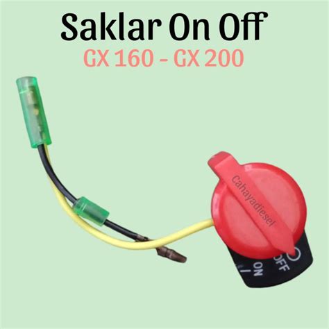 Jual Saklar On Off Gx Gx Mesin Bensin Shopee Indonesia