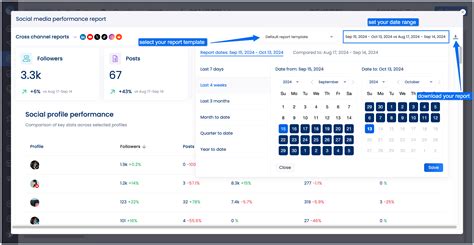 how to create custom report templates vista social