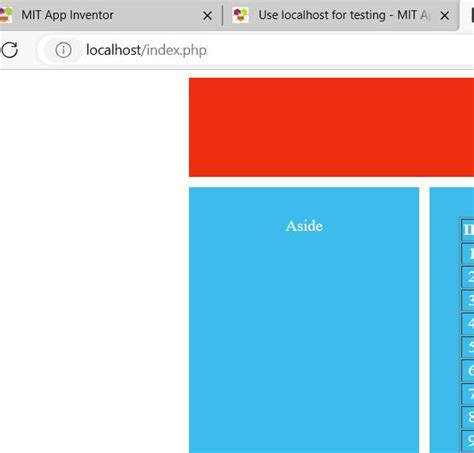 Use Localhost For Testing Mit App Inventor Help Mit App Inventor