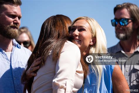 Haley Robson A Jeffery Epstein Survivor Hugs Rep Marjorie Taylor
