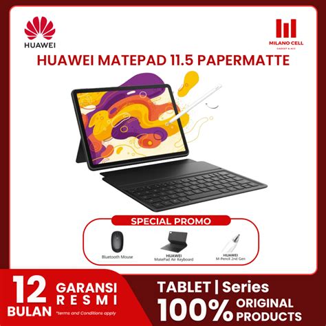 Jual HUAWEI MatePad 11.5" PaperMatte Edition [8+256GB] | 11.5-inch 120 ...