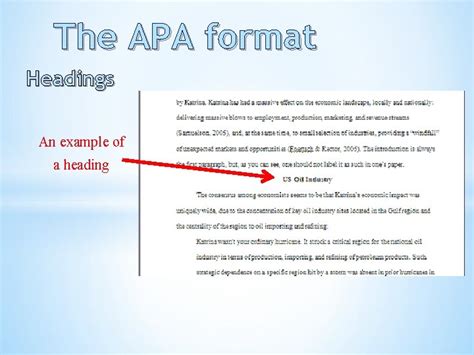 The APA Format Title Page This Is What