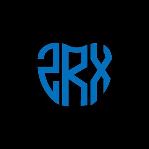 Zrx Letter Logo Creative Design Zrx Unique Design 32500269 Vector Art At Vecteezy