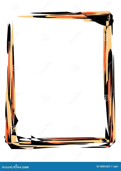 Editable Decorative Border Stock Vector Illustration Of Vector 5884205