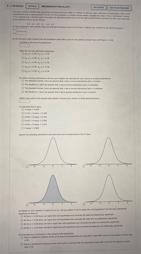 [solved] 6 [ 10 Points] Details Bbunderstat12hs 8 2 017 My Notes Ask