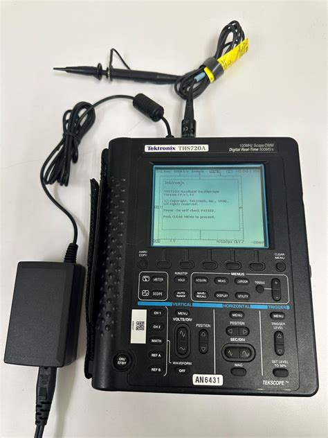 Tektronix Ths720a Oscilloscope 100mhz Scope Dmm Digital Real Time