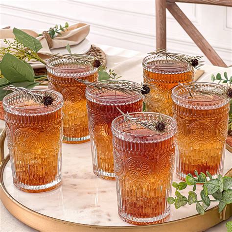 Vintage Textured Embossed Glass Bhn