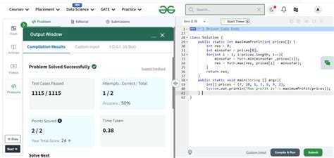 Geeksforgeeks Codingchallenge 160daysofcode Java Problemsolving Day8 Asiya Mujawar