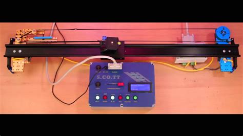 tt s diy motion control camera slider introduction and demo