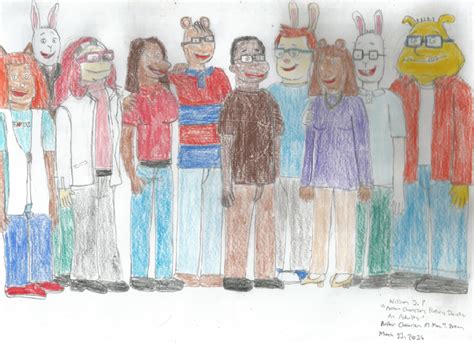 Arthur Characters Featuring Demetre As Adults By Willm3luvtrains On
