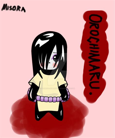 Orochimaru Chibi By Ironosonzairiyuu On Deviantart