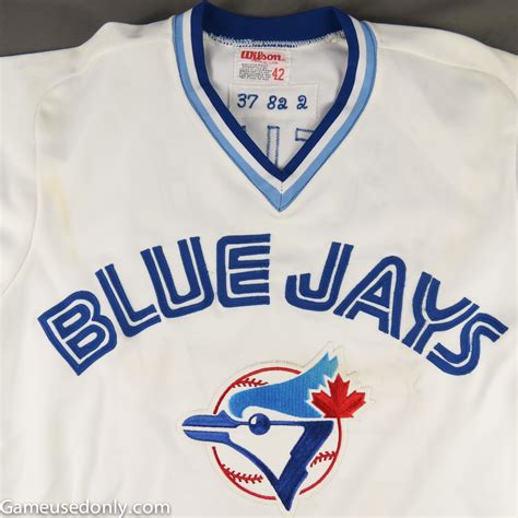 Dave Stieb Toronto Blue Jays 1982 Game Used Jersey Game Used Only