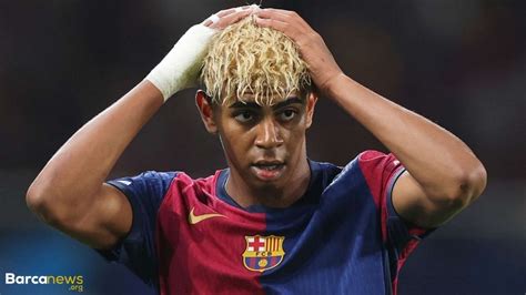 ویدیو این گل لامین یامال، زیباترین گل لیگ قهرمانان 202425 شد بارسانیوز